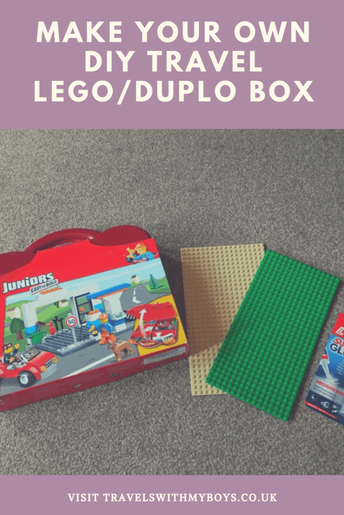 Make Your Own DIY Travel Lego/Duplo Box - Travels With My Boys